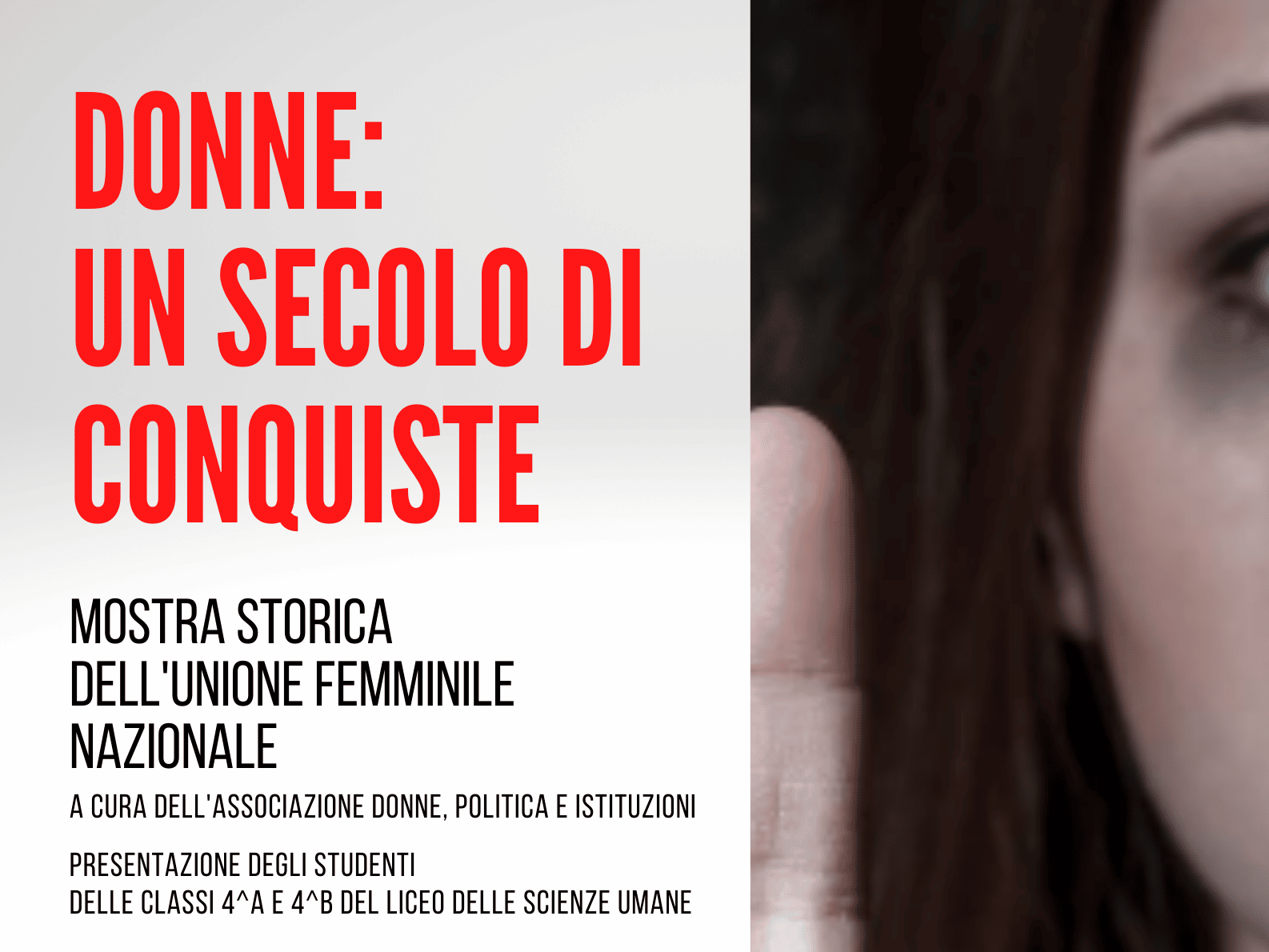 'Donne: un secolo di conquiste' - Liceo Girolamo Bagatta